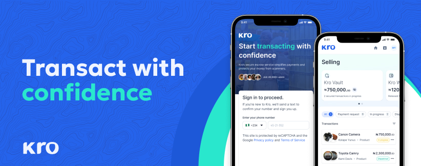 Buy or sell with confidence - Kro